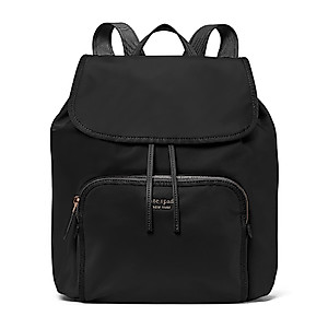 Kate Spade New York Sam Nylon Medium Backpack Black One Size