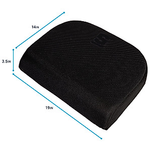 Franklin Sports Portable Travel Seat Cushion - Sideline Foam Seat Cushion for Stadium Seats, Car, Office Chair, Travel + More - Comfortable Padded Seat Cushion - 17" x 13" x 3.5"