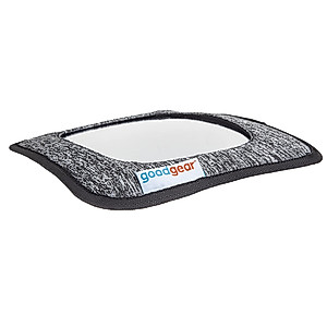 Good Gear Baby Car Mirror for Back Seat Rear Facing Carseat, Shatterproof Backseat View, Infant Safety Travel Essential, Black