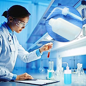 Yugui Tattoo Wash Bottle 2Pcs Wash Bottle Watering Tools Economy Plastic Squeeze Bottle 500ml&250mL for Medical Label