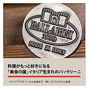 Ballarini 75001-778 Ferrara Deep Frying Pan, 11.0 inches (28 cm), Frying Pan, Compatible with Induction and Gas Stoves, Granitium 5-Layer Coating, Made in Italy