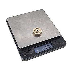 CODA RACING 4pcs 10.4g Brass Wheel Weights Hex Adapter 5mm for AXIAL SCX24 AXI00001 AXI00002 AXI00005 AXI00006 Upgrades 1/24 RC Crawler Car