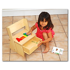 Step 'n Store Name Puzzle Stool