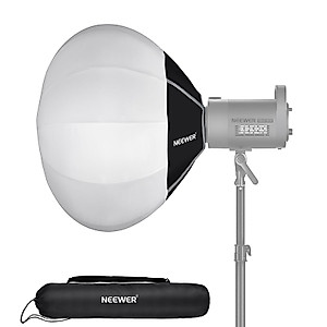 NEEWER 20"/50cm Lantern Softbox, Quick Release 360° Light Diffuser Bowens Mount Softbox with Lightweight Nylon Alloy for RGB CB60 CB60B CB200B MS60B MS60C MS150B Continuous LED Video Lights, NS20L