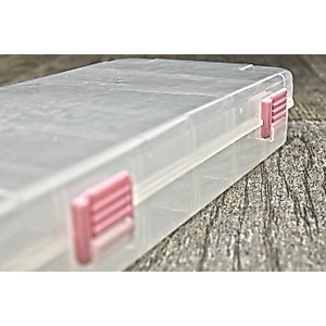 SE 28-in-1 Round Containers Inside a Plastic Storage Box with Stackable Screw-On Lids - 87138DB