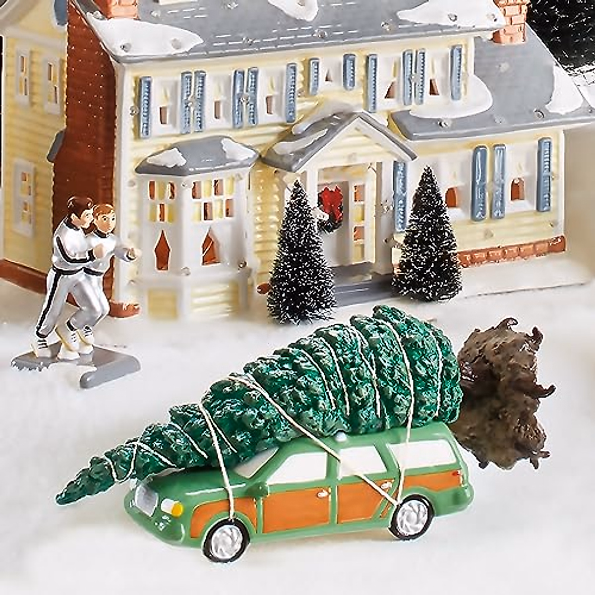 Department 56 National Lampoon Christmas Vacation The Griswold Family Tree Accessory Figurine, Brown, Green