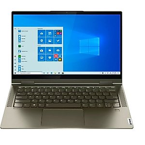 LENOVO 2022 Yoga 7i 2-in-1 Laptop 14 inch FHD Touchscreen Intel EVO Platform 11th Core i5-1135G7 Iris Xe Graphics 12GB DDR4 1TB NVMe SSD WI-FI 6 Windows 10 Pro Fingerprint Backlit Keyboard