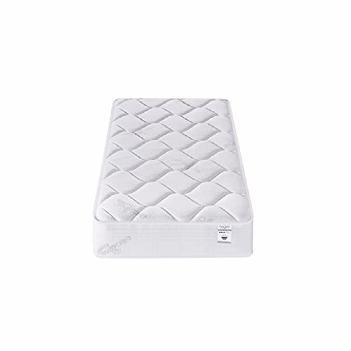 Twin Size Mattress - 10 Inch Cool Memory Foam & Spring Hybrid Mattress with Breathable Cover - Comfort Plush Euro Pillow Top - Rolled in a Box - Oliver & Smith