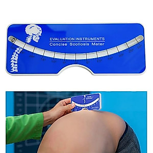 PTILSERY Scoliosis Test Meter for Diagnosis of Back and Spine Scoliosis in Adults Children 0-30° Scoliosis Test Measuring Meter