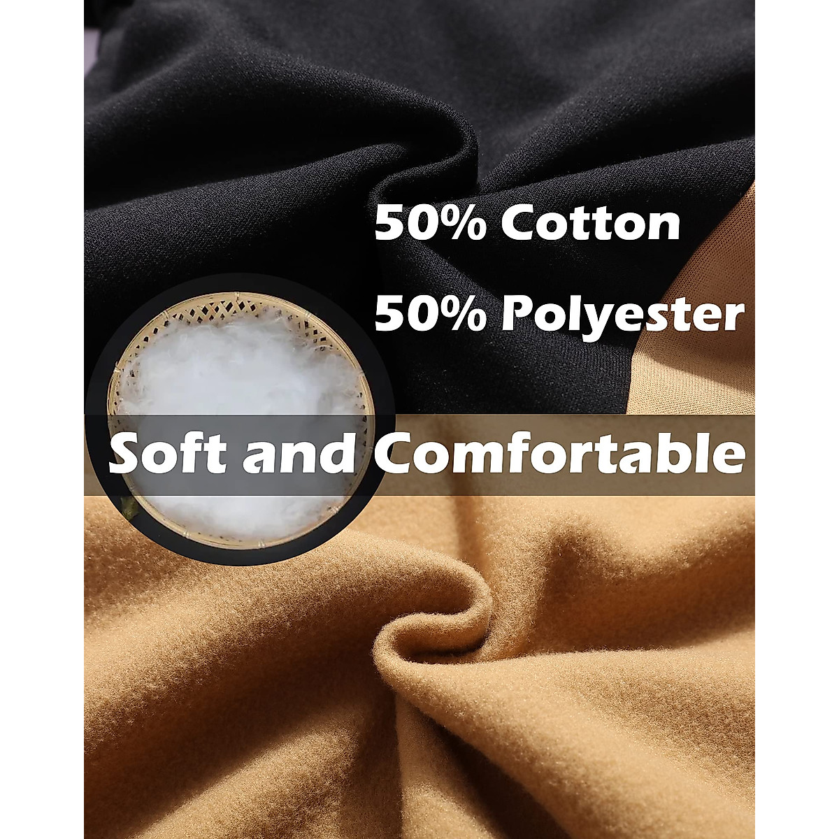 GXAMOY Men's Novelty Color Block Pullover Fleece Hoodie Casual Hooded Sweatshirts Full Zip Jacket with Pocket Sky Blue Gray(A06) M