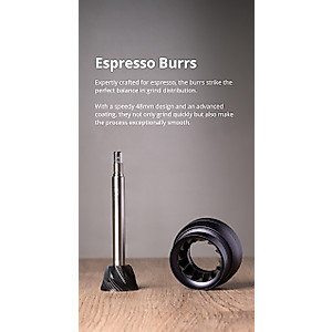 1Zpresso J-Max S Manual Coffee Grinder Iron Gray, Coated Conical Burr,Foldable Handle, Magnet Catch Cup Capacity40g, Numerical Adjustable Finely Setting, Faster Grinding Efficiency ideal for Espresso