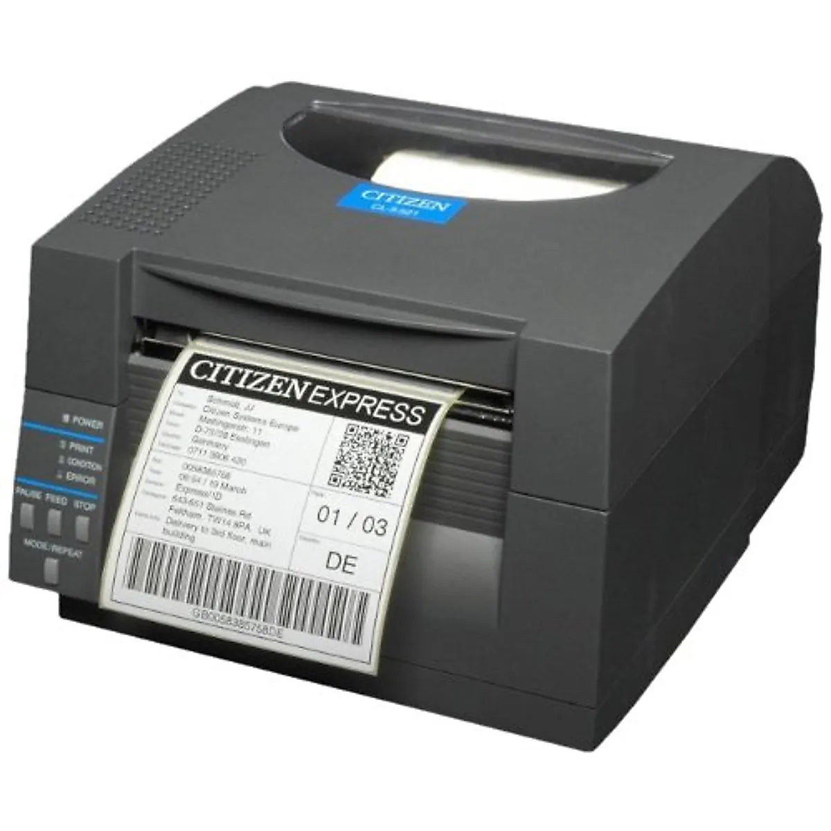 CITIZEN CL-S521 DIRECT THERMAL LABEL PRINTER JM30-M01 - ETHERNET/USB/SERIAL PORT