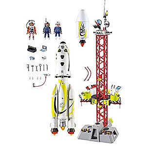 Playmobil Mission Rocket with Launch Site, Multi
