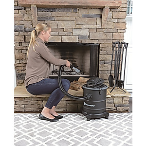 Vacmaster - Ash Vacuum 6 Gallon 8 Amp (EATC608S),Black