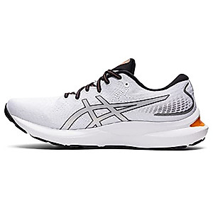 ASICS Men's Gel-Cumulus 24 Shoes, 10.5, White/Piedmont Grey