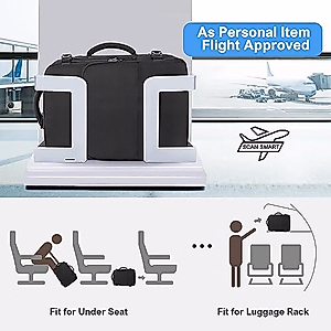 Sinaliy Travel Backpack, Personal Item Size Airline Approved, Backpack with Multi-Pockets, College Backpack Bag, Hiking Backpack, Waterproof Carry On Backpack Business Backpack