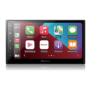 Pioneer DMH-Z5150BT 7" WVGA Display, Apple CarPlay, Android Auto, Built-in Bluetooth, AppRadio Mode, Pandora, Spotify, MIXTRAX, USB/AUX Digital Multimedia Video Receiver / FREE ALPHASONIK EARBUDS