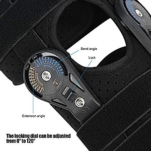 Knee Brace Stabilizers, Adjustable Knee Brace For Meniscus Ligament Sport For Knee Pads & Kneeling Cushions Injury Orthopedic Splint