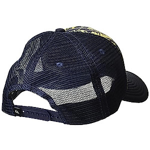 Quiksilver Men's Vulture Coop Snpaback Trucker Hat, Navy Blazer 233