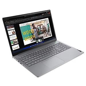 Lenovo ThinkBook 15 Gen 4 15.6" FHD Touchscreen (12th Gen Intel 10-Core i7-1255U, 16GB RAM, 512GB PCIe SSD, Narrow Bezel IPS) Business Laptop, Backlit, Fingerprint, Thunderbolt 4, Win 10 / Win 11 Pro