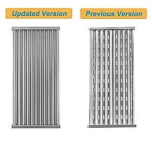 BBQration 2-Pack 18 7/16" Stamped Stainless Steel Replacement Emitter for Charbroil Commercial Tru-Infrared Prior to 2015 463246909 463241013 463243911 463241313 463241314 463247109, and More