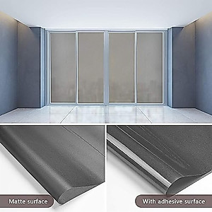 Window Film Window Film Privacy Stained Glass Film Static Cling Self Adhesive Film Frosted UV Protective Glass Vinyl for Home Glass Window Clings (Color : D, Size : 30x100 cm)