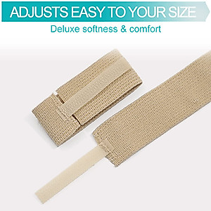 Reusable Male External Catheter Strap Leak Free Condom Cath Fixer Adjustable Penile Sheaths Urinary Condom Straps Holder Band for Prostate Surgery Men Patients Camel, 10 Pcs