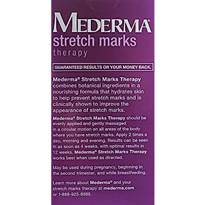 Mederma Stretch Marks Therapy, Hydrates to Help Prevent Stretch Marks, Clinically Shown to Produce Noticable Improvement in 4 Weeks, Dermatologist Recommended, Ivory, 5.29 Ounce