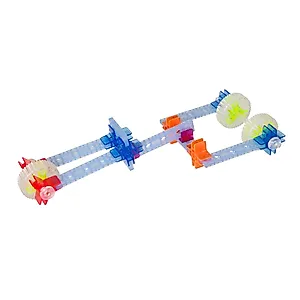 Brackitz Driver STEM Building Toy for Kids Ages 4, 5 and 6+ Year Olds | Boys & Girls Creative Fun Learning Toys | Best Educational Construction Engineering Kit for Children | 43 Piece Set