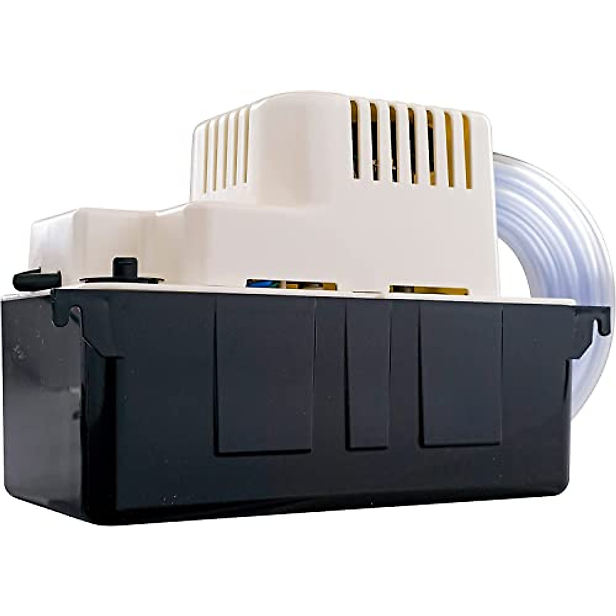 Little Giant VCMA-15ULST 115 Volt, 65 GPH, 1/50 HP Automatic Condensate Removal Pump with Safety Switch and Tubing, Black/White, 554415