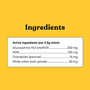 Embark Joint Supplement for Dogs – Glucosamine, Chondroitin, Hip and Joint Supplement, Supports Joint Health– Vet-Formulated with All-Natural Ingredients – 90 Soft Chews for Small and Large Breed Dogs