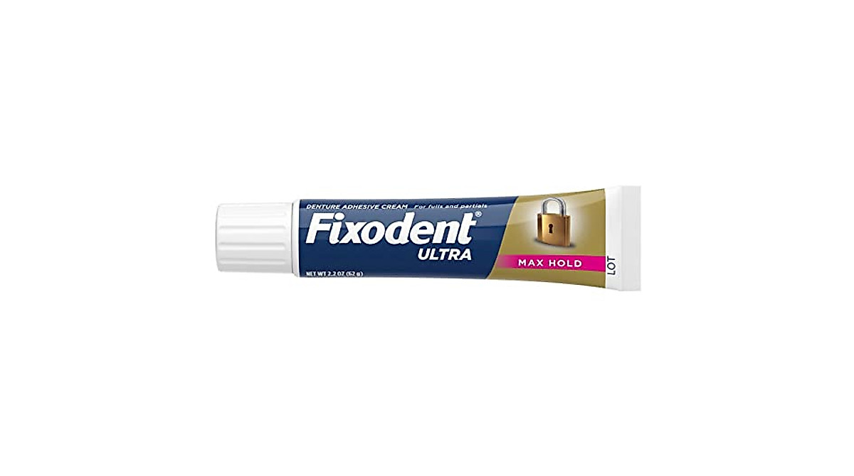 Fixodent Ultra Max Hold Denture Adhesive - All-Day Hold