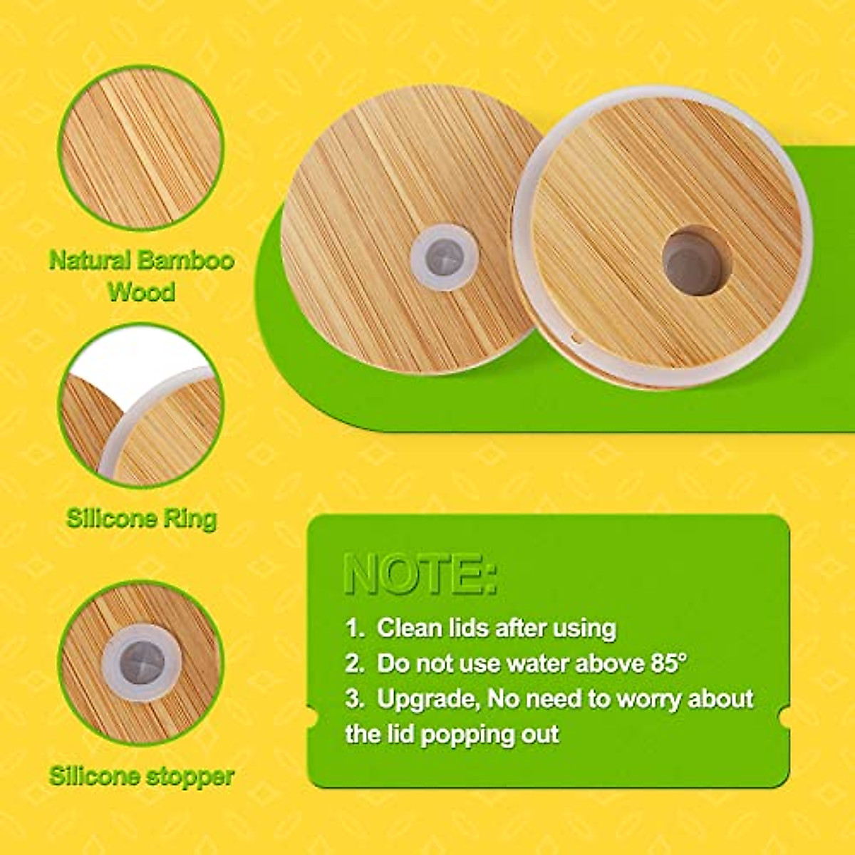 Stamp colour Sublimation Glass Cans Blanks Straight Skinny Tumbler 16 OZ Colorful 5 pcs With Bamboo Lid and Clear Glass Straw for Mug Tumbler Heat Press Machine Iced Coffee,Juice,Soda,Drinks