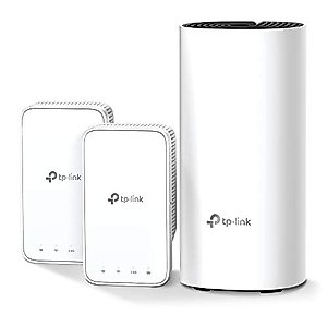 TP-Link Deco Mesh WiFi System(Deco M3) –Up to 4,500 sq.ft Whole Home Coverage, Replaces WiFi Router/Extender, Plug-in Design, Works with Alexa, 3-Pack