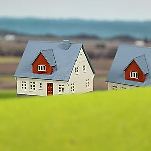 3 Sets N Scale 1:160 Model Village House Assembled Model Architectural Building Layout JZN02