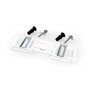 Alpha ONE V2 Bidet Seat - IMPROVED COLOR - Elongated - Non-Electric Dual Nozzles - Ultra Low Profile - Powerful Spray - EZ 1 Lever Control - Brass Valve and Fittings - LED Nightlight