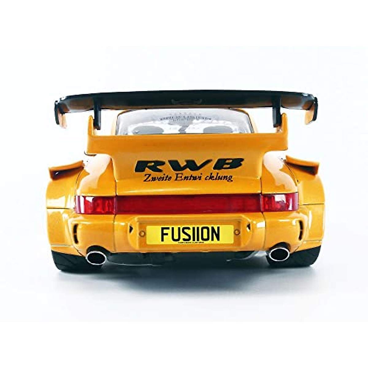 Solido S1807501 1:18 2011 RWB 964-Orange Porsche Collectible Miniature car, Orange