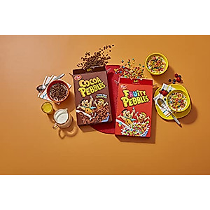 Post Cocoa Pebbles Cereal, 15 Oz