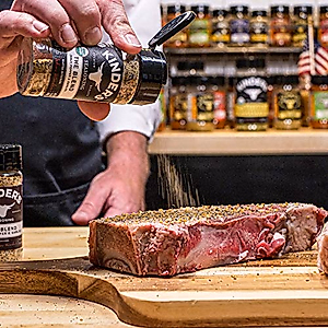 Kinder's Organic The Blend Seasoning (Salt, Pepper and Garlic), Premium Quality Seasoning, MSG Free and USDA Certified Organic, 3.5oz