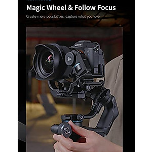 FeiyuTech SCORP-C Camera Gimbal Stabilizer for DSLR and Mirrorless Cameras,Camera Handheld Gimbal 3-Axis, 5.51lbs Payload for Sony/Canon/Panasonic/Lumix/Nikon/Fujifilm,with Tripod