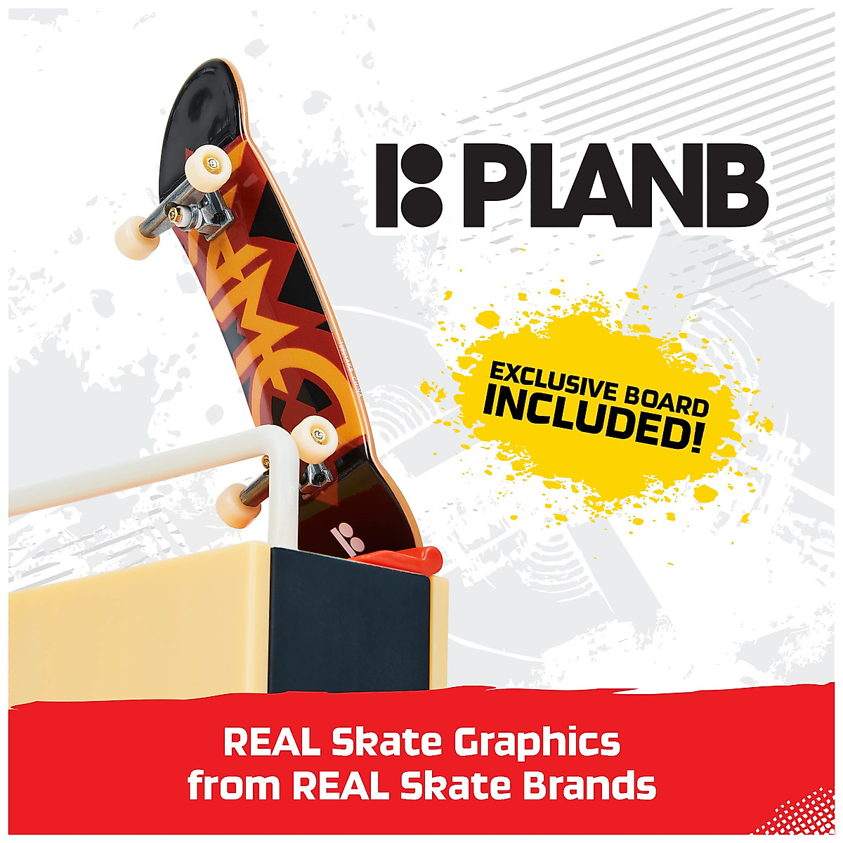 Tech Deck, Big Vert Wall X-Connect Park Creator, Customizable and Buildable Ramp Set with Exclusive Fingerboard, Kids Toy for Boys and Girls Ages 6 and up