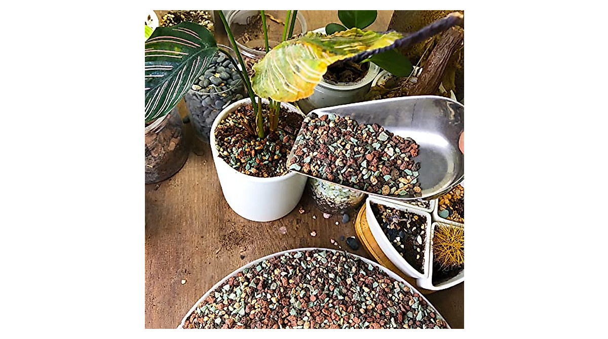 7lb Mix Lava Rocks for Plants - Ideal for Succulents