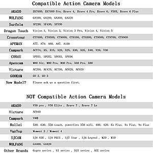 GeeKam 1350mAh Action Camera Rechargeable Batteries (2-Pack) with Dual USB Charger,for AKASO Brave 4/V50X, Dragon Touch, Crosstour CT8500, Campark X30, APEMAN A100/A77, PG900/PG1050 and More