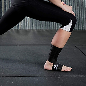 ACHIEVE FIT Muscle Compression Floss Bands - Therapy Rehab Band for Increasing Mobility - Recovery Fitness Bands for Tack and Flossing - Includes Nylon Travel Pouch Bag (2X Red 7' x 2" X 1.5 MM)