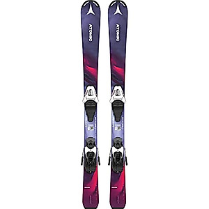 Atomic Maven Skis w/C 5 GW Bindings Kids Sz 100cm Blue/Bright Red