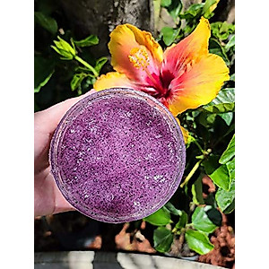 Amire Dragon Fruit Jelly Exfoliating Body Scrub Polish, Exfoliate Dry, Dehydrated, and Dead Skin, Improve Body Skin Texture and Brighten Appearance, Pitaya Scrubs, 12oz