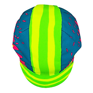 Cinelli Unisex's Ana Benaroya Cycling Cap, Snake, One Size