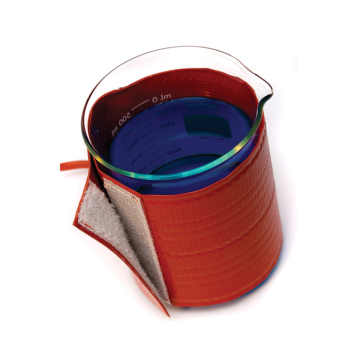 BriskHeat GBH0400-1 Beaker Heater Jacket with Velcro Fastener for 400mL Griffin Beaker Diameter: 3.0-Inch, Height: 3.5-Inch, Width: 13.75-Inch (without Controller), 120VAC
