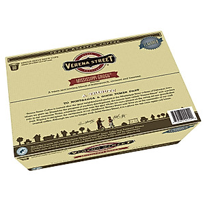 Verena Street Single Cup Pods (80 Count) Flavored Coffee, Mississippi Grogg, Rainforest Alliance Certified Arabica Coffee, Compatible with Keurig K-cup Brewers