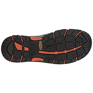 KEEN Utility mens Coburg 8" Steel Toe Waterproof Work Boots, Cascade Brown/Brindle, 15 Wide US